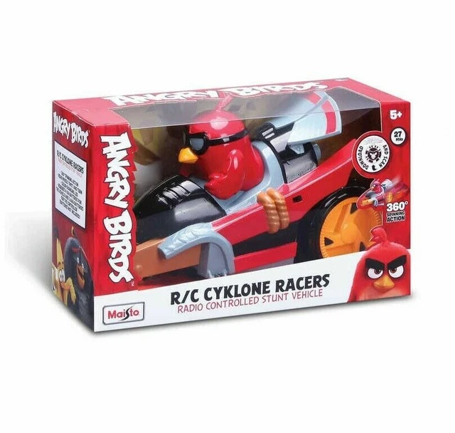 ANGRY BIRDS CYCLONE RACER. Remote Control Stunt Bike. Kids Toy. New £21 ...
