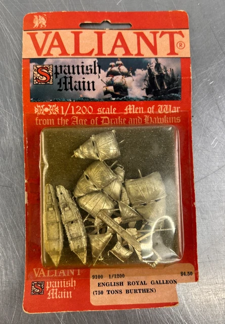 VALIANT SPANISH MAIN 1/1200 #9100 Spanish Main Royal Galleons NEU NOS ...