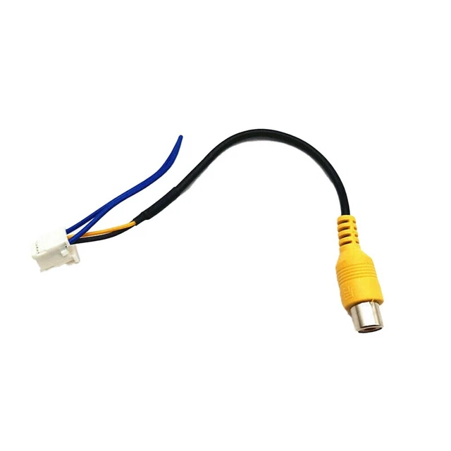EASY INSTALLATION 10 Pin RCA Camera Wiring Connector Video Input Cable ...