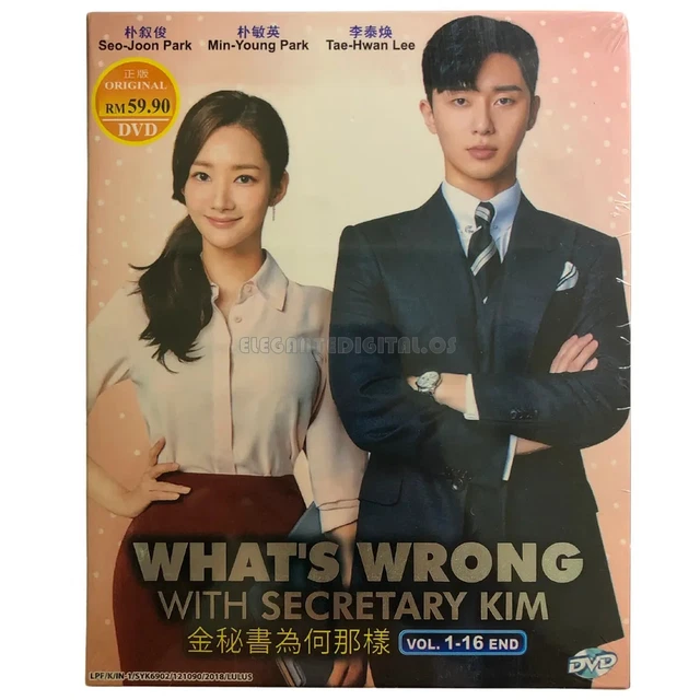WHAT’S WRONG WITH Secretary Kim Korean Drama TV Series DVD English ...