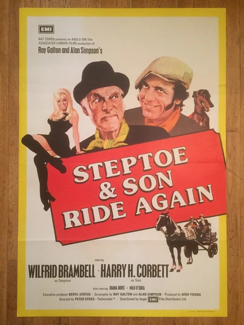 STEPTOE AND SON Ride Again 1973 Original British Comedy Film Poster EUR ...