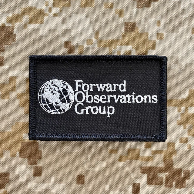 FORWARD OBSERVATIONS GROUP FOG Corporate Logo Morale Embroidered Patch ...
