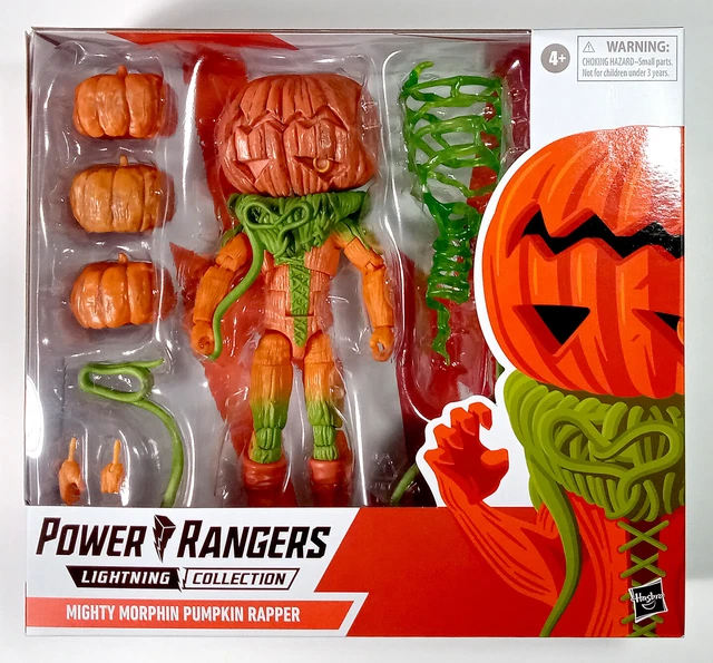 POWER RANGERS LIGHTNING Collection Mighty Morphin Pumpkin Rapper figure ...