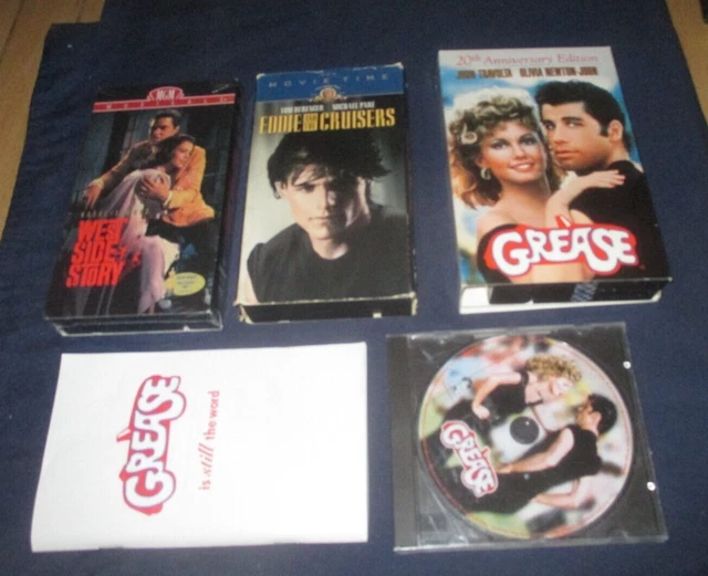 3-MOVIE MUSICALS BUNDLE - West Side Story - Eddie and the Cruisers ...