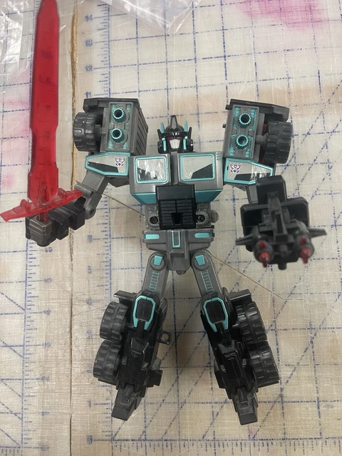 TRANSFORMERS 2001 ROBOTS in Disguise (RID) Super Class Scourge Complete ...