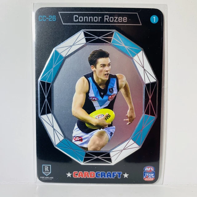 2022 AFL TEAMCOACH Card Craft Connor Rozee Port Adelaide Power #1 Action CC-26 EUR 2,16 ...