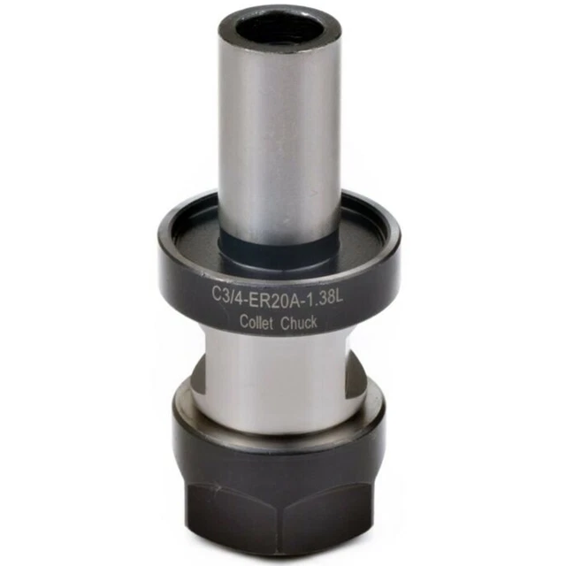 TTS 34 INCH ER20 Collet Chuck Tool Holder with Groove Maximum Balance ...