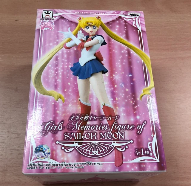 SAILOR MOON GIRLS Memories figure of Sailor Moon Banpresto Bandai VGC ...