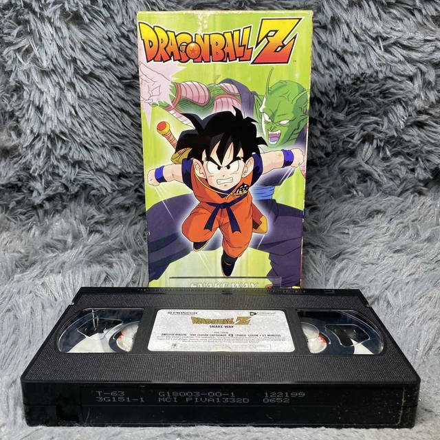 DRAGON BALL Z - Saiyan: Snake Way VHS Tape 1997 Pioneer Anime Cartoon ...