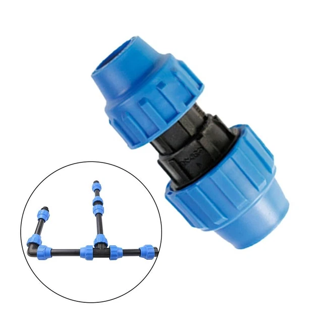 RACCORDO GIUNTO VITE facile da installare per sistemi acqua potabile tubi in PE EUR 8,31 ...