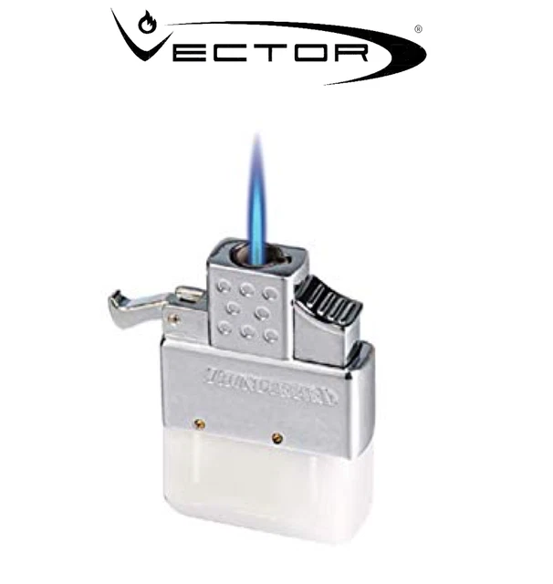 NEW VECTOR THUNDERBIRD Single Jet Torch Flame Lighter - Butane Gas ...