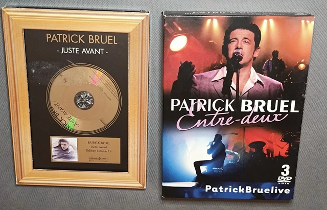 LOT PATRICK BRUEL : COFFRET 3 DVD Rien Ne S'efface - Entre DEUX -+ JUSTE AVANT EUR 29,90 ...