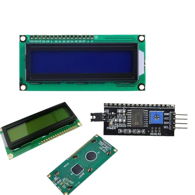 LCD DISPLAY MODULE LCM blue blacklight Character 1602 16x2 HD44780 3.3V ... LCD DISPLAY MODULE LCM blue blacklight Character 1602 16x2 HD44780 3.3V ...