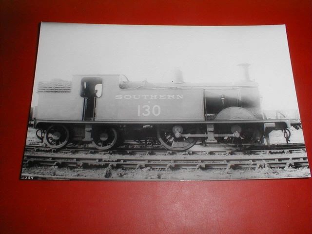 Loco Photo Lswr Sr Br 0 4 4t Class M7 No 130 £1 50 Picclick Uk