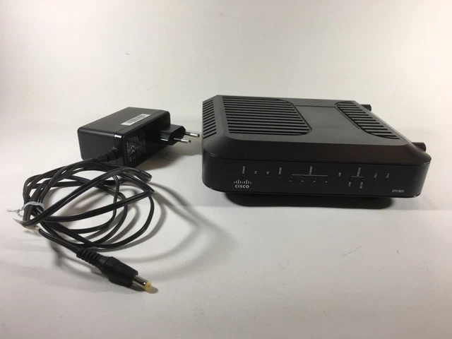 MODEM ROUTEUR CISCO EPC3925 EuroDOCSIS 3.0 4 ports EUR 4,50 - PicClick FR