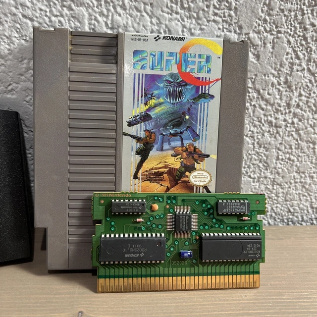 SUPER C (NINTENDO Entertainment System, 1990) NES autentico e testato ...
