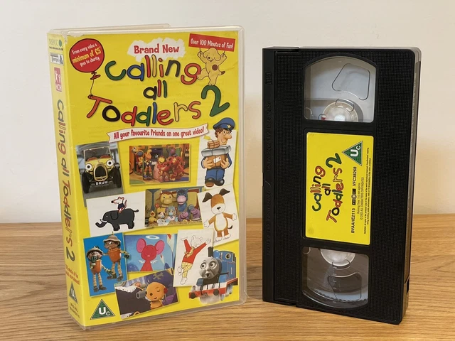 Calling All Toddlers 2 Vhs For Sale Picclick Uk