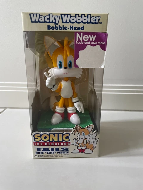 WACKY WOBBER BOBBLE Head Tails Sonic the hedgehog BOX Funko EUR 217,91 ...