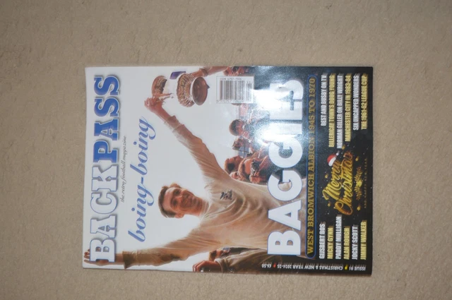 BACKPASS MAGAZINE CHRISTMAN/NEW Year 2024/5 issue 91 £3.83 - PicClick UK