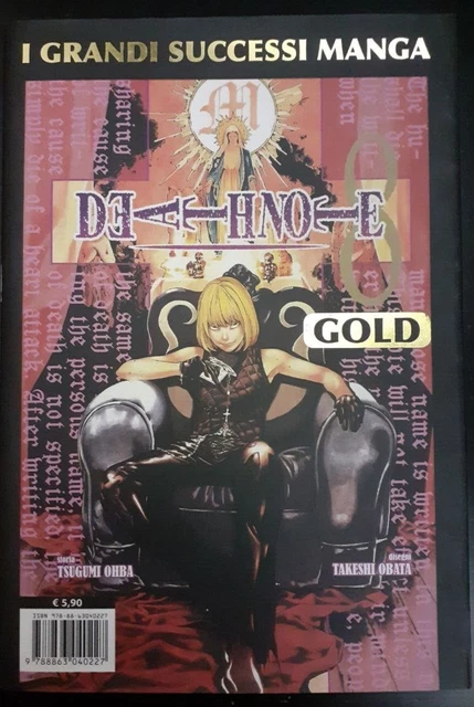 DEATH NOTE GOLD 8 - Con Sovracopertina - Takeshi Obata - Planet Manga ...