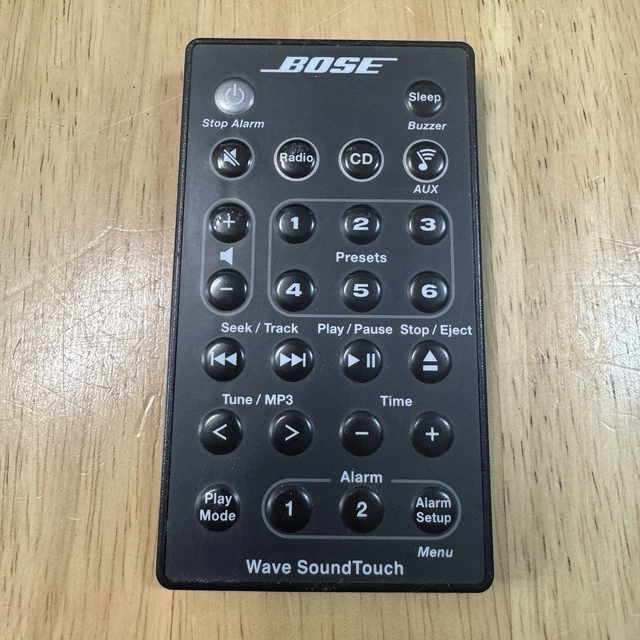 GENUINE BOSE REMOTE Bose Wave SoundTouch Music System Remote Control UK ...
