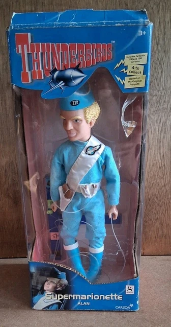 THUNDERBIRDS INTERNATIONAL RESCUE Supermarionette Puppet 12" Figure ...
