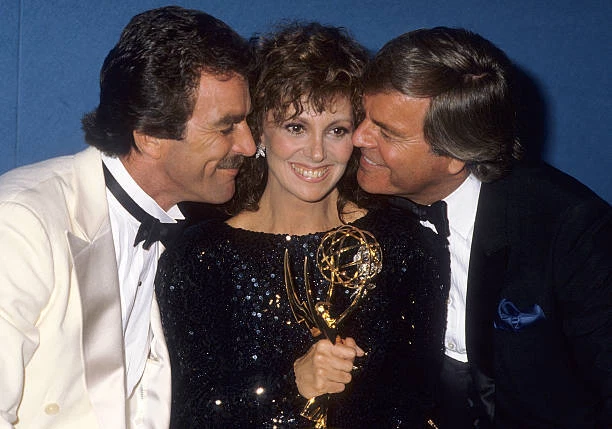 ACTOR TOM SELLECK, actress Marlo Thomas and actor Robert Wagn- 1986 Old ...