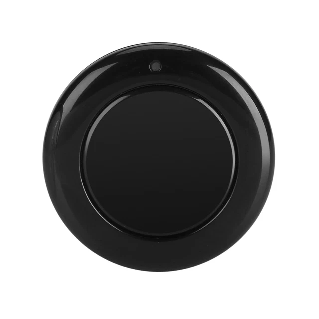 (BLACK)433MHZ RF EV1527 Wireless Remote Control Round Transmitter 1 ...