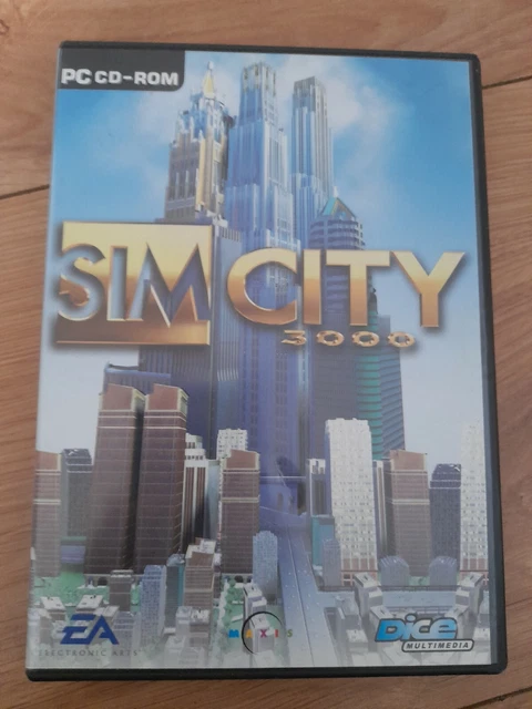 SIM CITY 3000 - PC CD-ROM game - City Management Building Simulation $1 ...