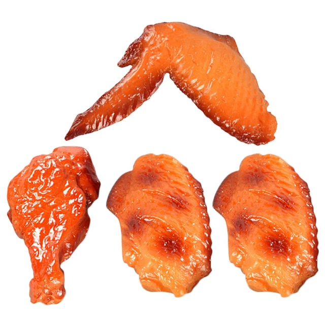 SIMULATION CHICKEN LEG Models Fake Nuggets Wing Artificial Drumstick ...