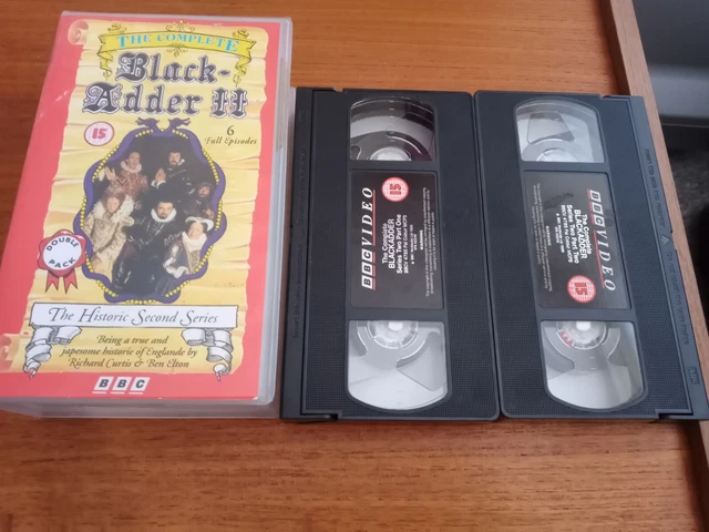 THE COMPLETE BLACK Adder II Series 2 VHS Video £1.16 - PicClick UK