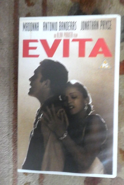GENUINE MADONNA EVITA Vhs Cassette Tape Rare Used Uk Only £1.24 - PicClick UK