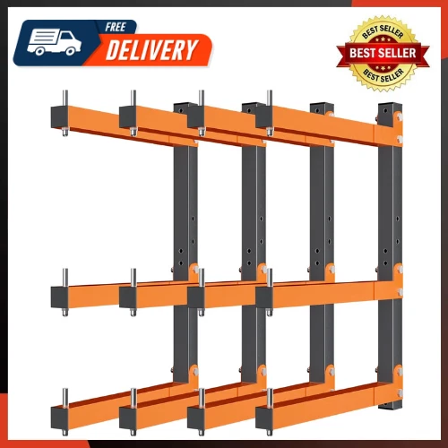 LUMBER STORAGE RACK, Lumber Rack Wall Mount Heavy Duty Wood Storage ...