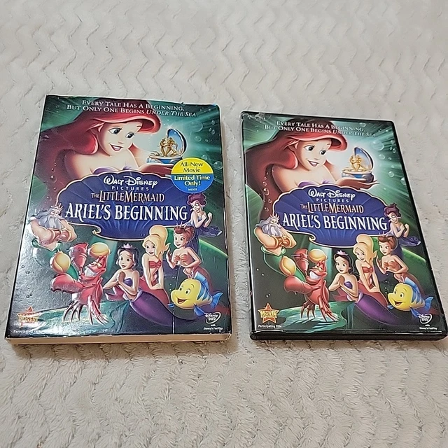 THE LITTLE MERMAID: Ariel's Beginning - DVD $5.25 - PicClick AU