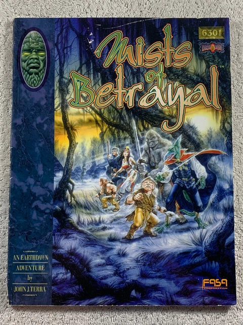 1993 EARTHDAWN 6301 Mists of Betrayal RPG jeu de rôle source livre fantaisie EUR 10,75 - PicClick FR