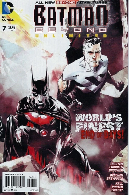BD BOOK BATMAN Beyond Unlimited #7 (Sur 18) Oct 2012 Jla Superman Dc 1 ...