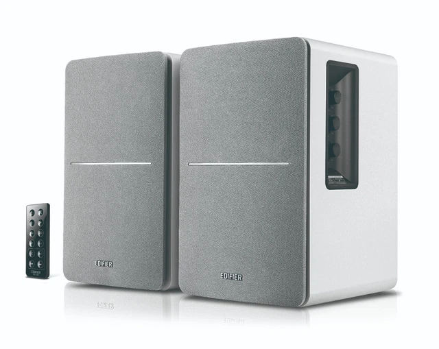 EDIFIER R1280DB ACTIVE Bluetooth Bookshelf 2.0 Speaker Set - White £129 ...