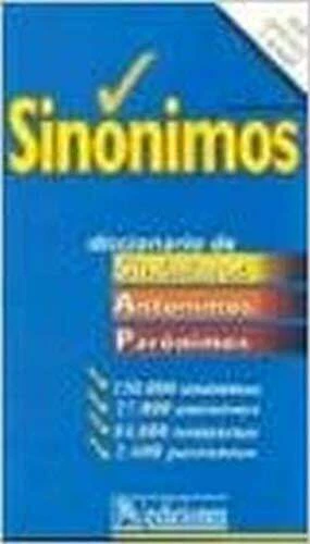 DICCIONARIO DE SINÓNIMOS, Antónimos Y Parónimos Unknown Book £33.56 - PicClick UK