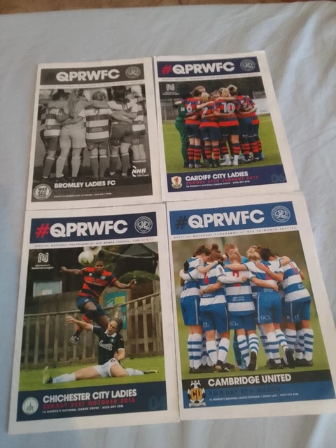 QUEENS PARK RANGERS x 4 2018/2019 - 2021/2022 Women's Football ...
