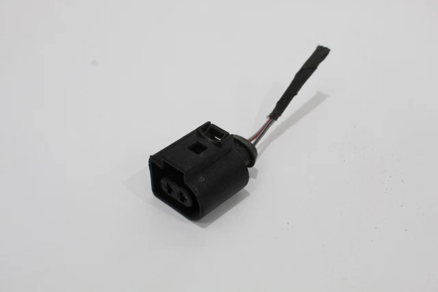 VW BEETLE 5C 2 Pin Wiring Connector and Short Length of Wire 8P0973722 ...