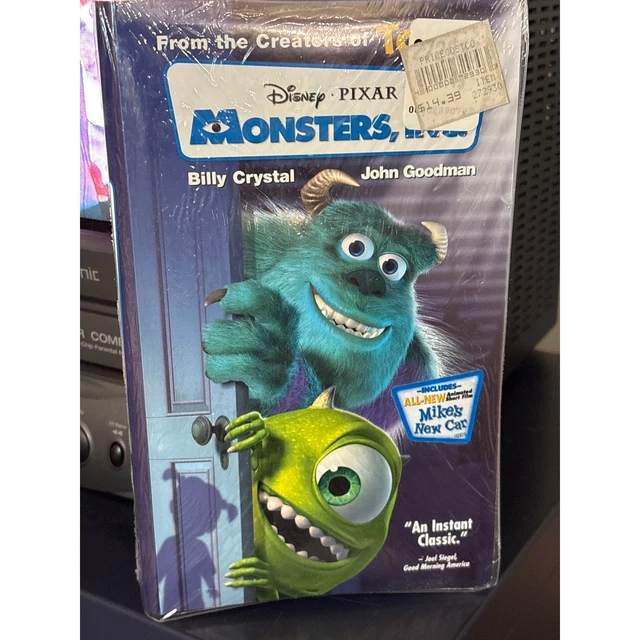 MONSTERS INC. VHS 2001 Sealed Costco Copy - Blue Tape EUR 11,54 ...
