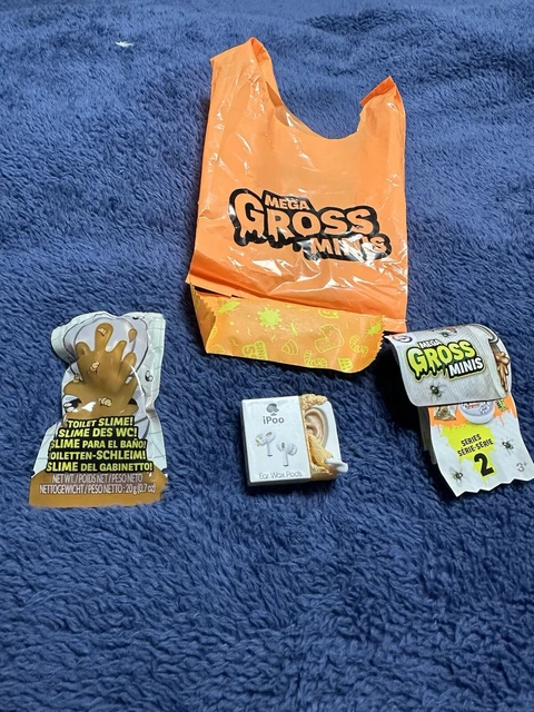 ZURU MINI BRANDS MEGA GROSS SERIES 2 iPoo Ear Wax Pods Rare £16.14 ...