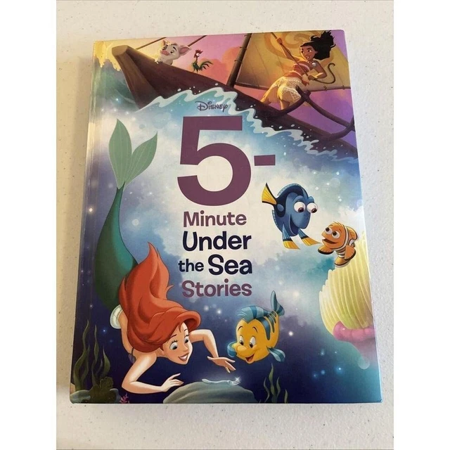 5-MINUTE UNDER THE Sea Stories by Disney Books Little Mermaid Finding ...