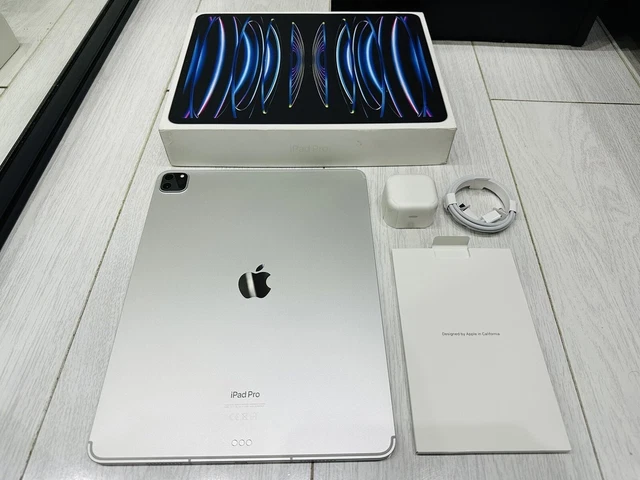 APPLE IPAD PRO 4th Gen. 256GB, Wi-Fi + 5G (Unlocked), 11in - Silver £ ...