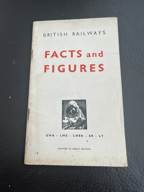 BRITISH RAILWAYS FACTS And Figures 1947 £2.40 - PicClick UK BRITISH RAILWAYS FACTS And Figures 1947 £2.40 - PicClick UK