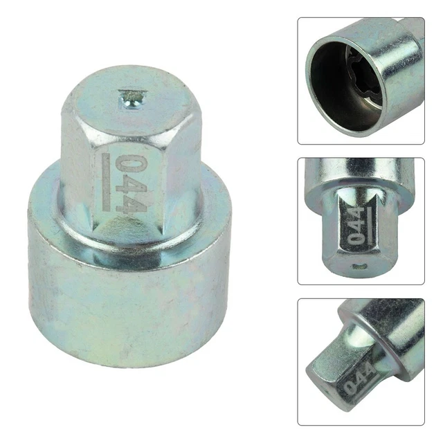 TIRE WHEEL LOCK Anti-Theft Screw Lug Nut Bolt #44 Removal Key Socket ...