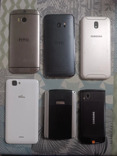 LOT DE 6 téléphones portables pour pièces EUR 18,00 - PicClick FR