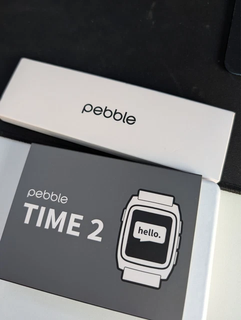 PEBBLE TIME 2 Smartwatch (2026, Core Devices) - Black - NEW, SEALED, IN ...