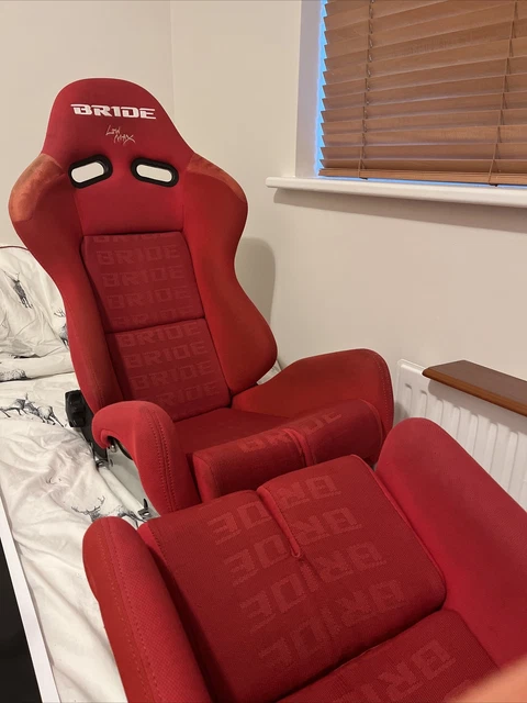 BRIDE GIAS RED Carbon Kevlar Reclining Bucket Seats ‘made with Kevlar ...