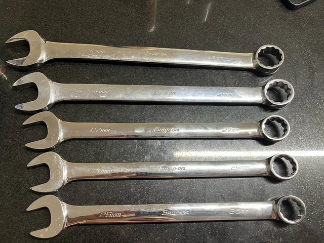 SNAP ON 5 Pice Spanner Set 25mm To 32mm OEXM250b To OEXM320B £465.00 ...